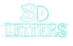 how to do 3d letters step 2 | Graffiti Know How